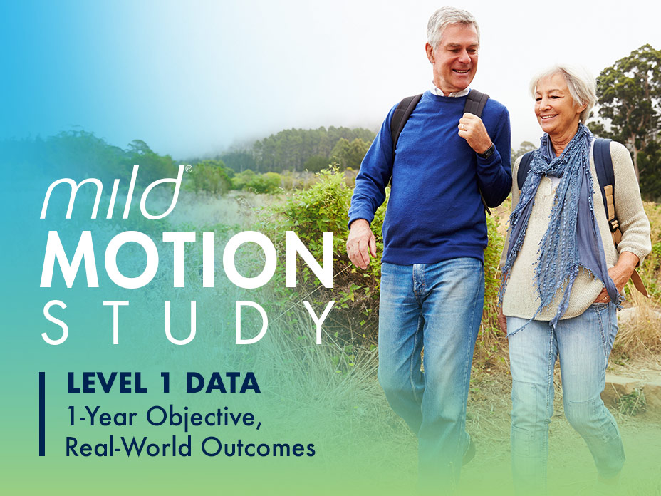 New Study Shows Mobility Improvement with mild® Procedure